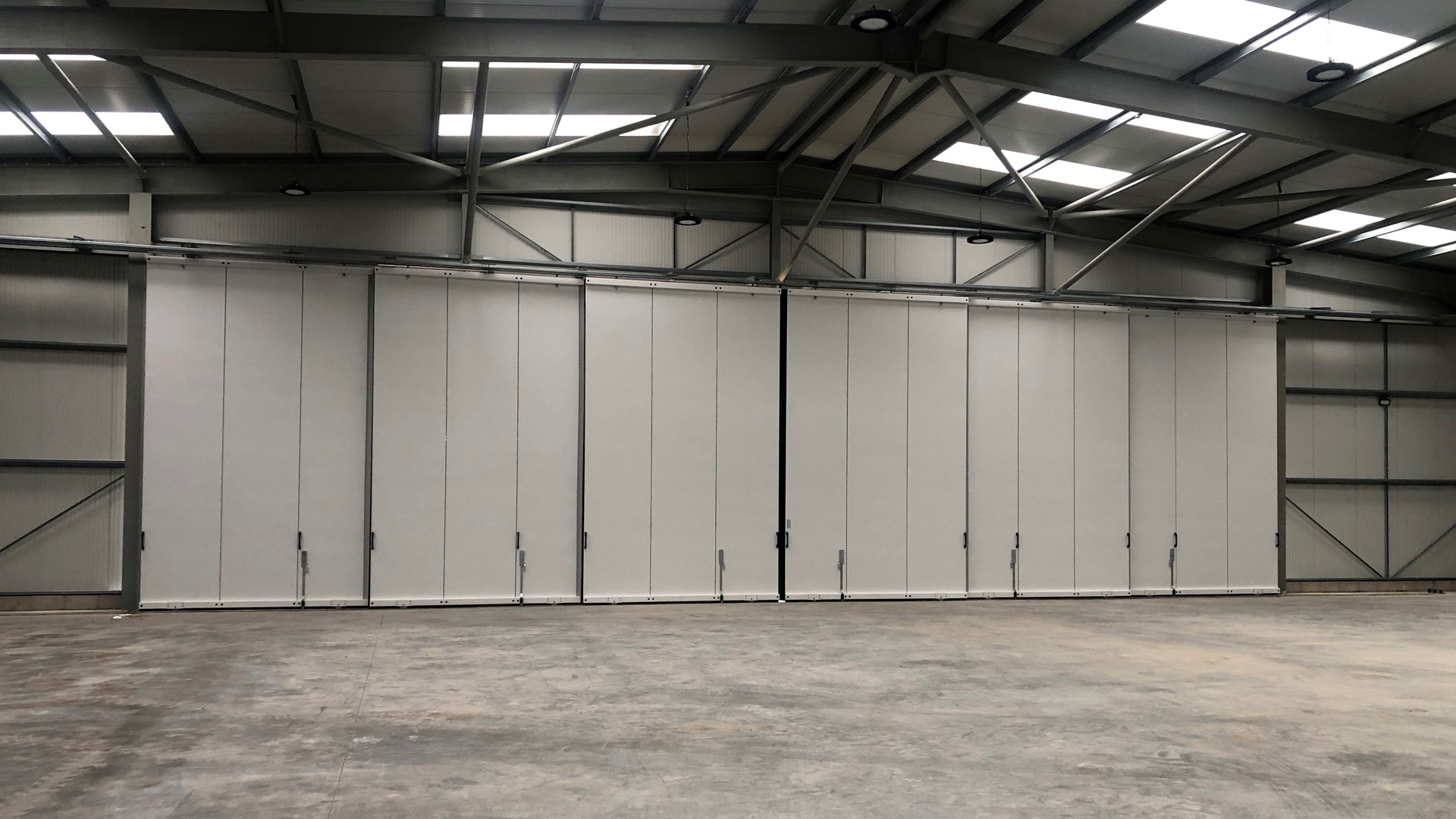 Insulated Bi-fold Doors - Southern Industrial Doors